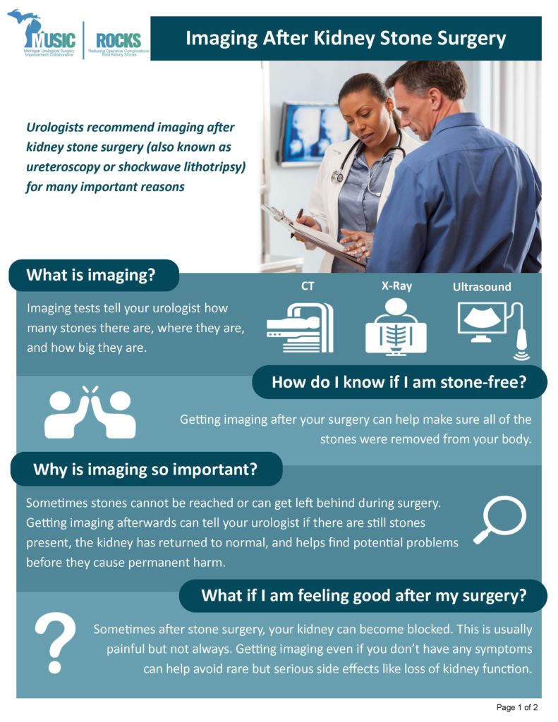 Improving Post-Operative Imaging Rates - Michigan Urological Surgery ...